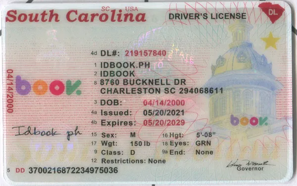South Carolina Fake ID - Premium Quality & Fast Shipping | IDBook.ph